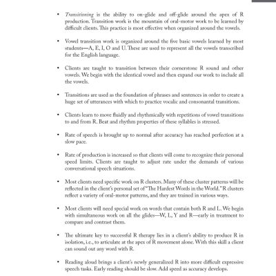 Successful R Therapy: Fixing the Hardest Sound in the World - Marshalla ...